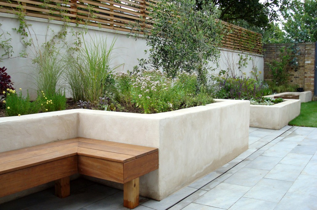 Landscaping for medium-sized gardens, designed and built by Landspace.