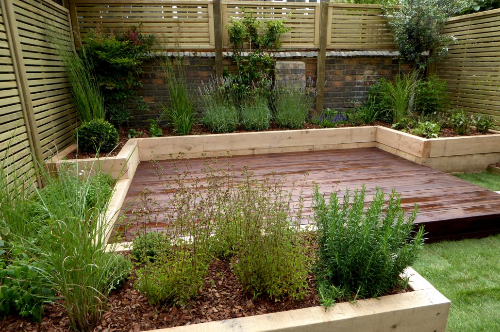 Landscape design for small gardens, by professional landscapers Landspace.